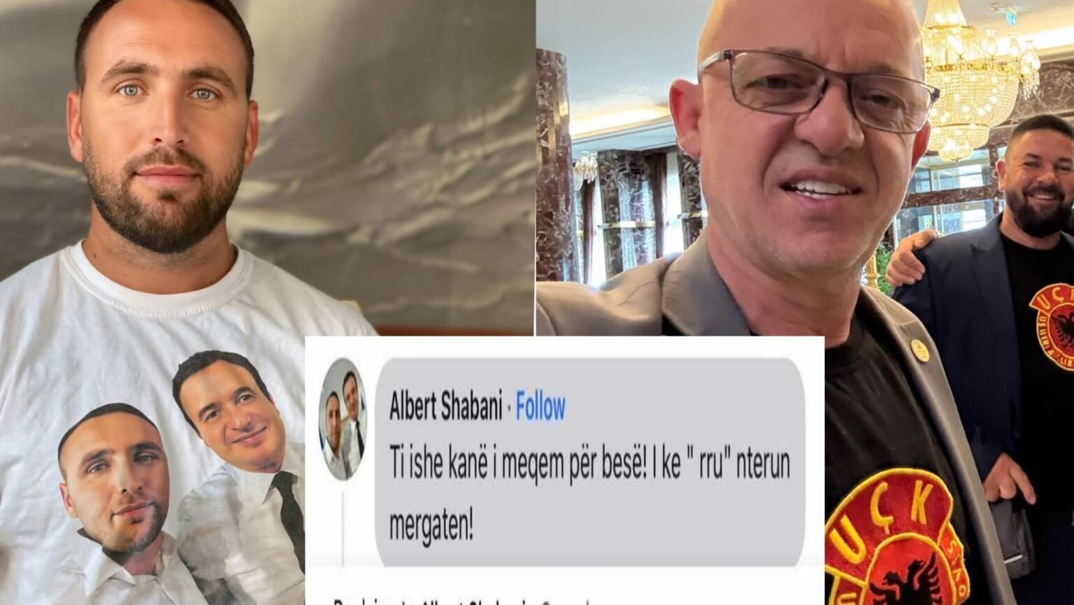 E turpshme: Militanti Albert Shabani fyen dhe akuzon rëndë humanistin ...